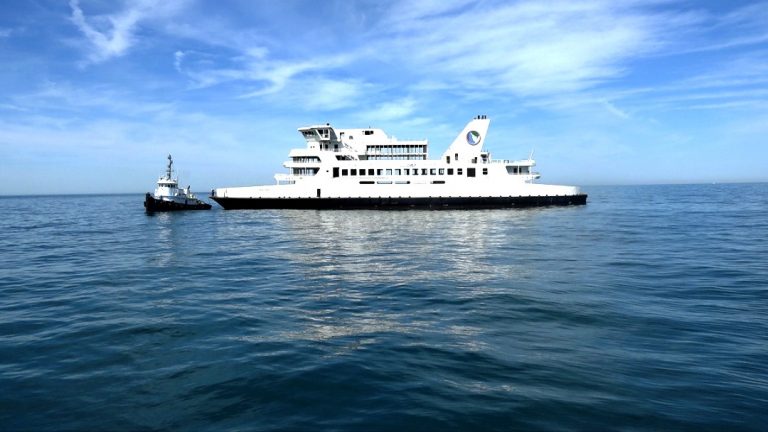 M/V Twin Capes, retired Lewes-to-Cape May ferry, sunk to become part of ...